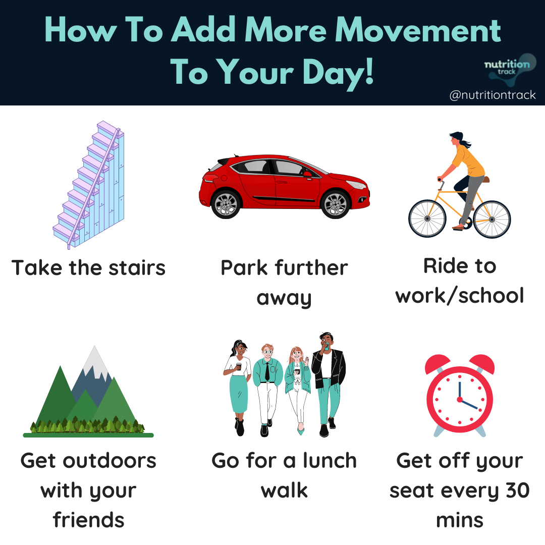 How to add more movement to your day (1) - Nutrition Track